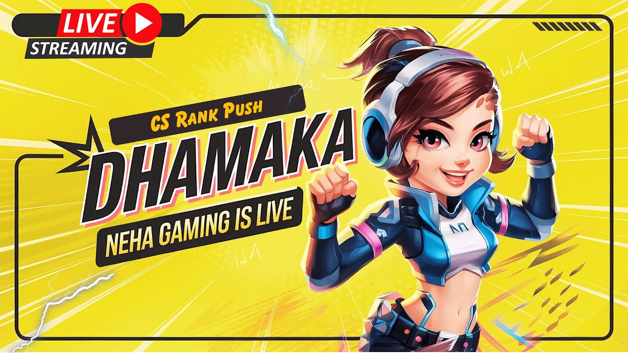 Neha Gaming is Live 🤩 Headshot Rate 99.99% 🎯 - YouTube