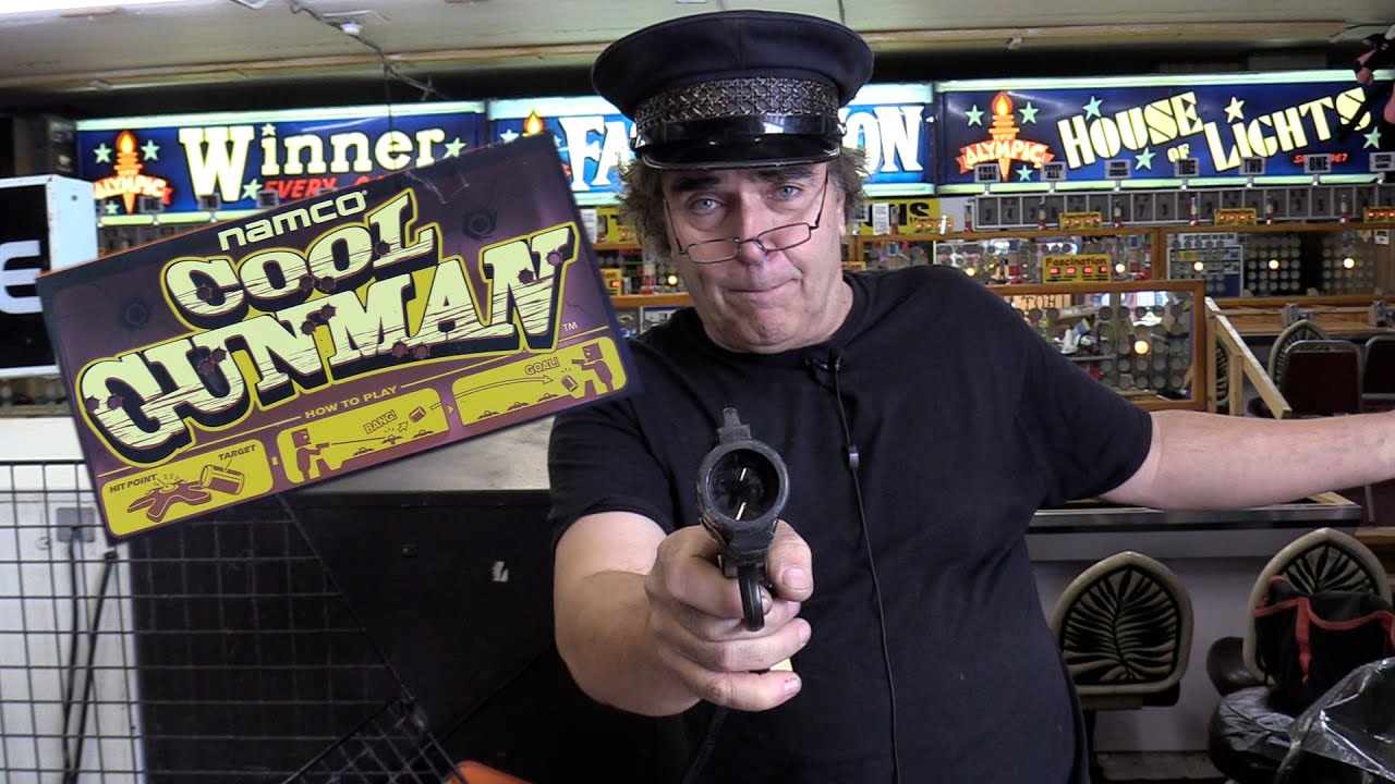 My NAMCO Cool Gunman Arcade Game! - YouTube