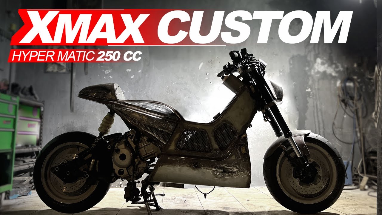 HYPER MATIC! Modifikasi Yamaha Xmax 250 #AtenxKatros - YouTube