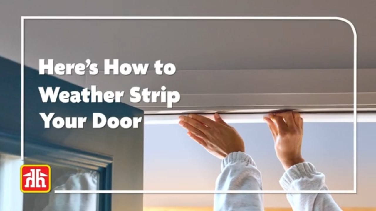 DIY Guide: How to Replace Weather Stripping on Front Door - YouTube