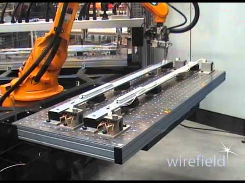 Wirefield Wiring Robots - YouTube