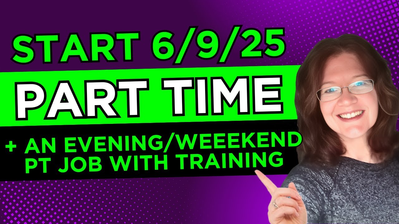 WORK FROM HOME PART TIME: Evening & Weekend With Training / A Job ...