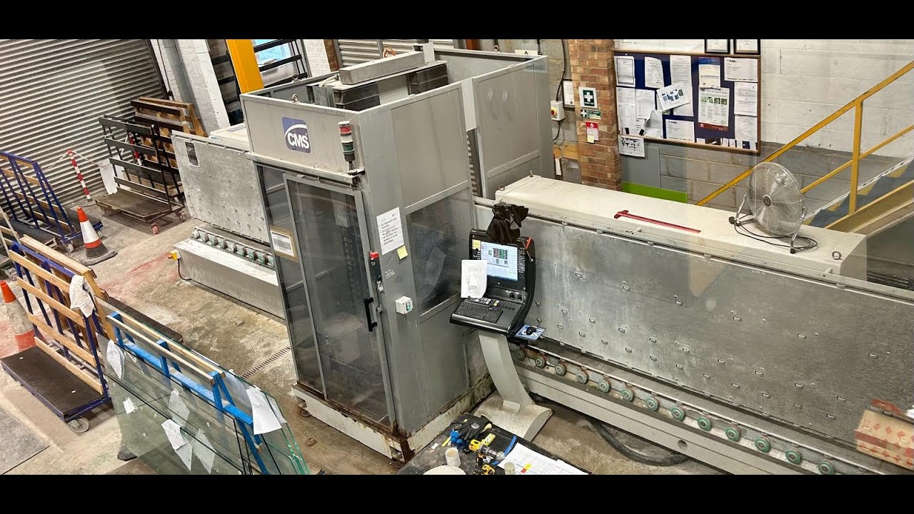 GlassBaltic | Vertical CNC glass drilling and milling machine, 1600 mm ...