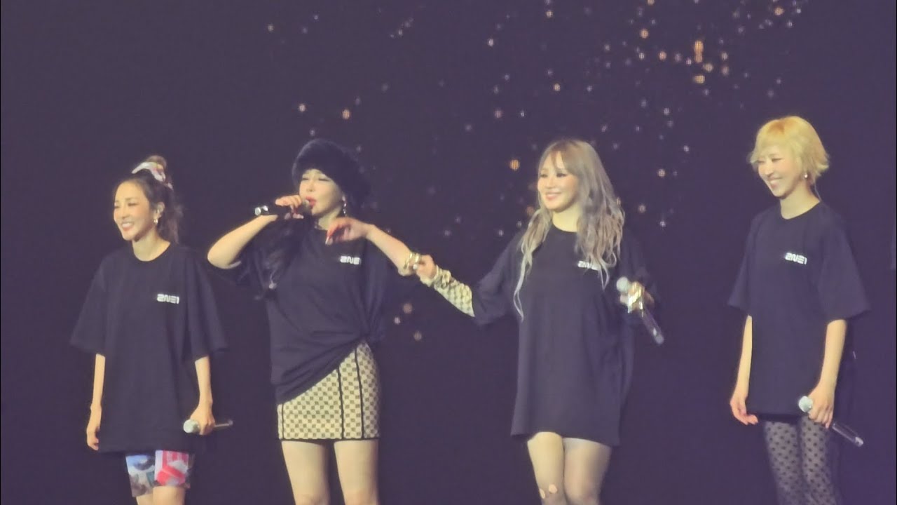 [4K] 2NE1 Encore medley , Welcome back tour 2024 HK - YouTube