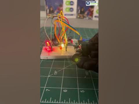 DIY Dancing LED's Using Joy stick #roboarmy #diyrobotics #joystick #scienceproject #steamkids ...
