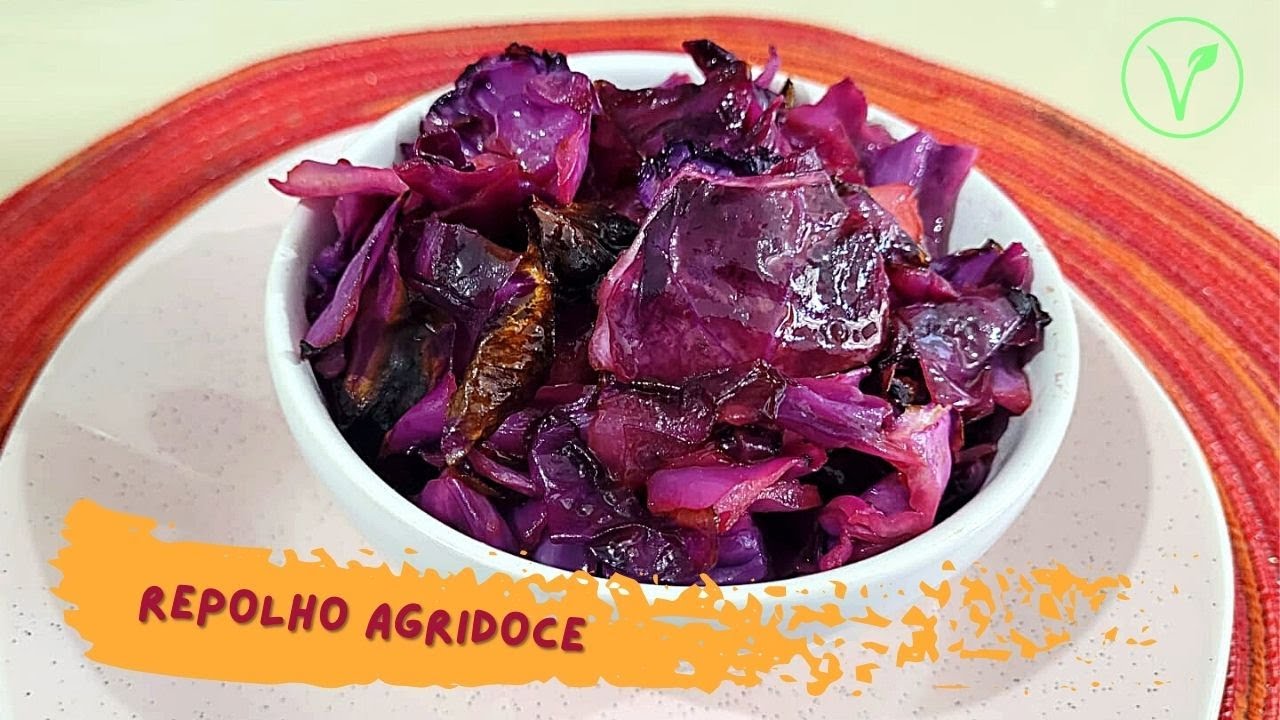 REPOLHO ASSADO com MOLHO AGRIDOCE | GOSTOSO E SAUDÁVEL | VEGANO - YouTube