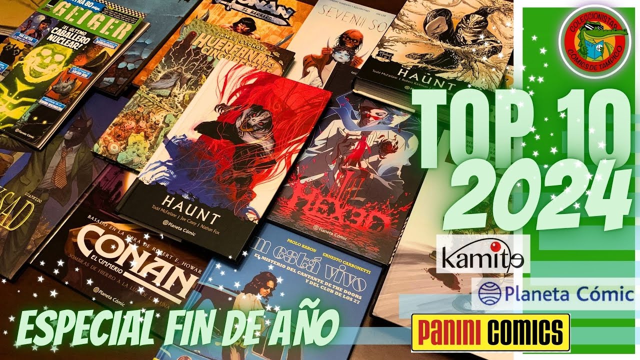 Especial TOP 10 OTRAS EDICIONES 2024 Kamite Planeta Comic Panini - YouTube