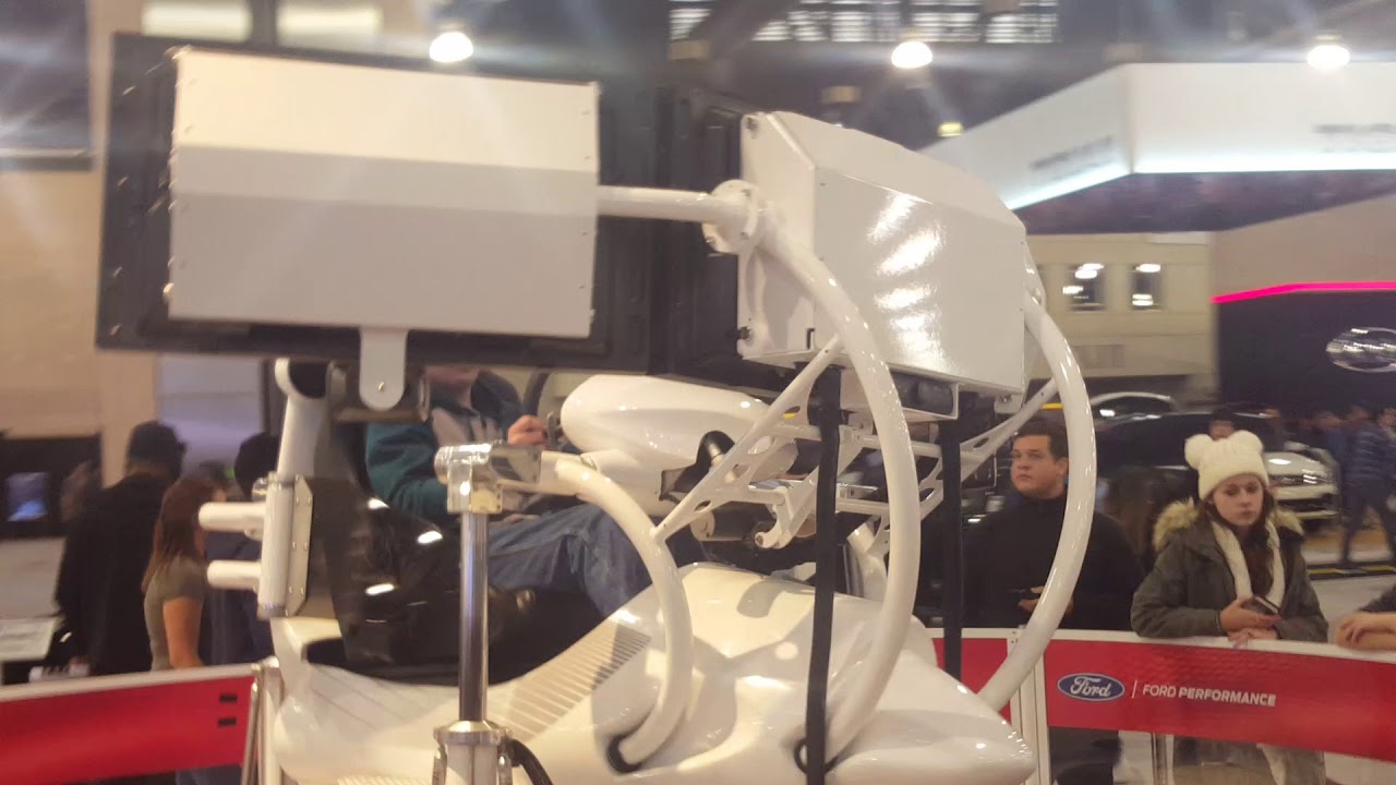 The Ford Motorsports Driving Simulator, Philadelphia Car Show February ...