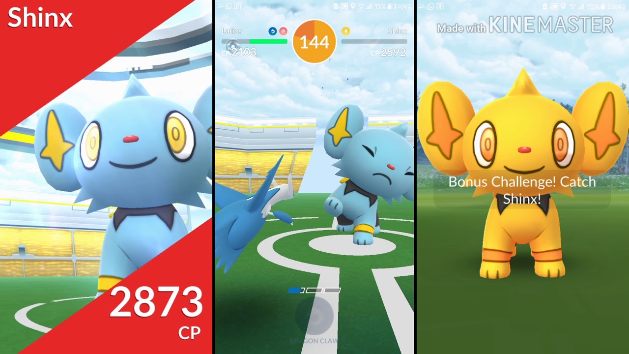 [Pokemon Go] : SHINX RAID - SHINY SHINX - YouTube