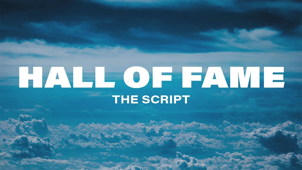 The Script - Hall Of Fame (Lyrics) ft. will.i.am - YouTube