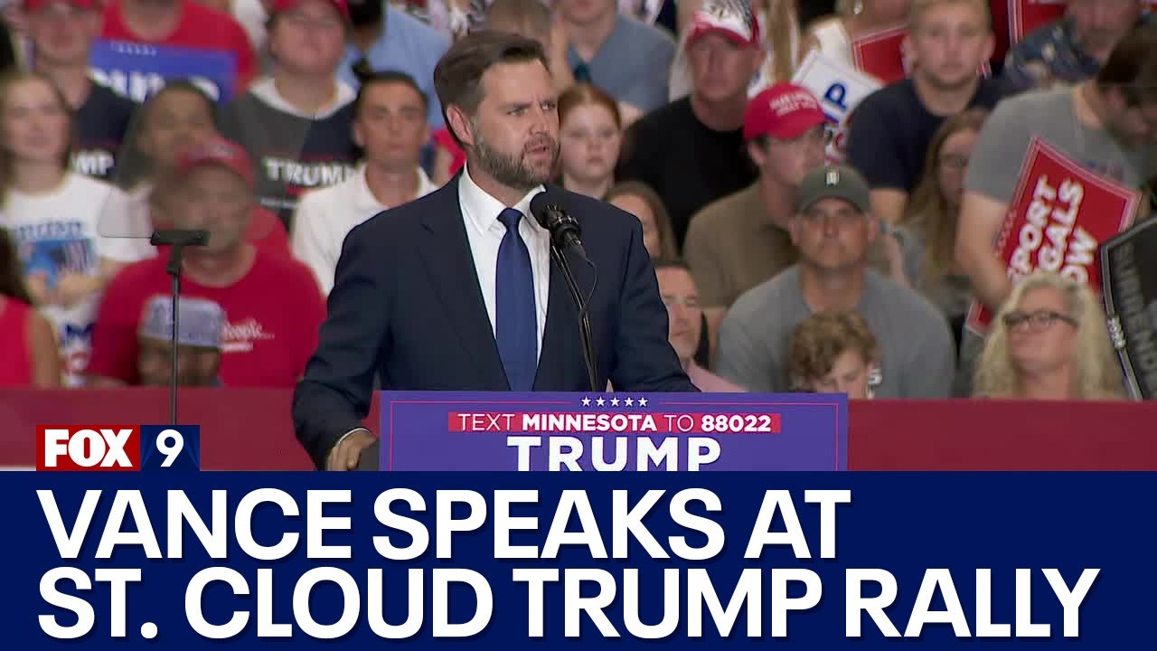 JD Vance speaks at St. Cloud Trump rally [FULL SPEECH] - YouTube