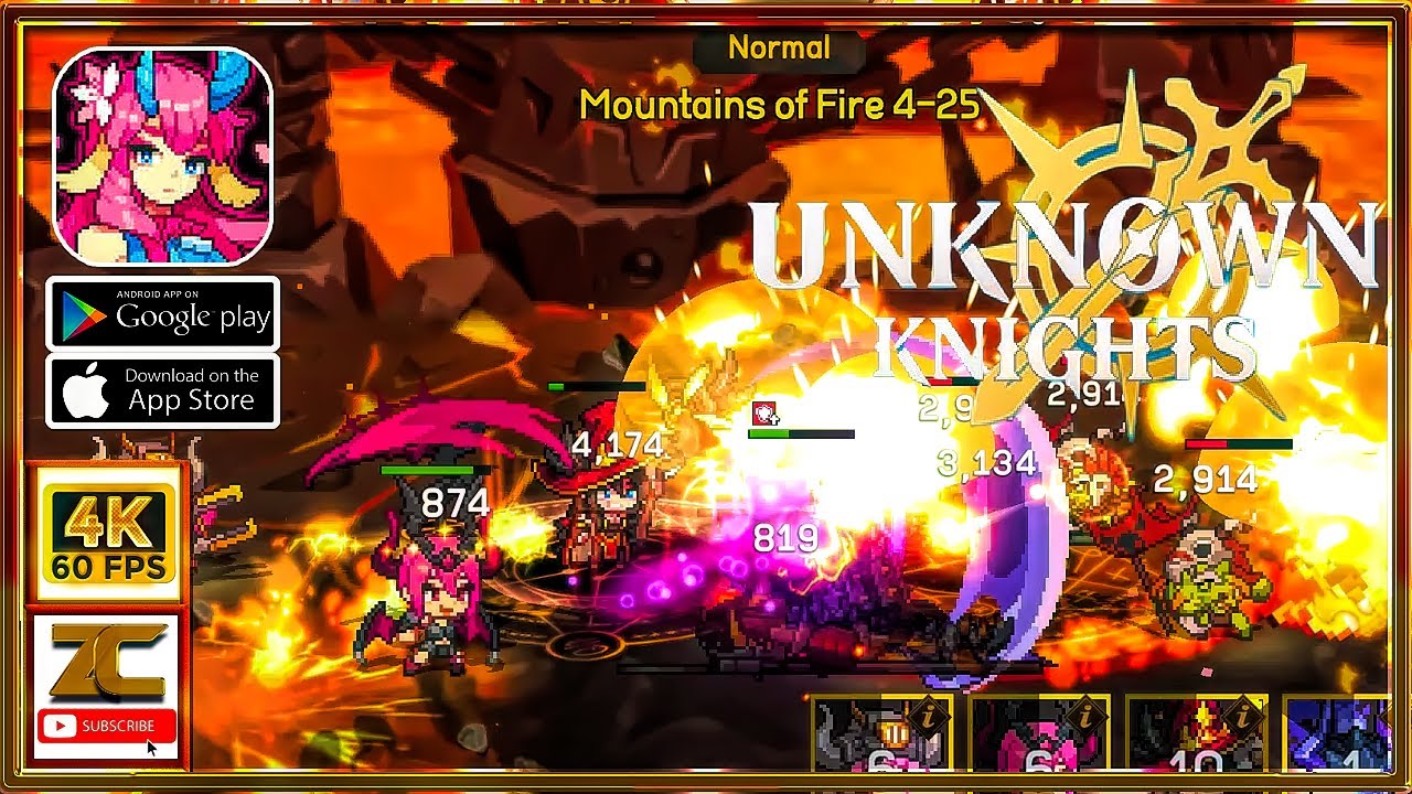 Unknown Knights: Pixel RPG - First Impression Gameplay Walkthrough ⭐ ...