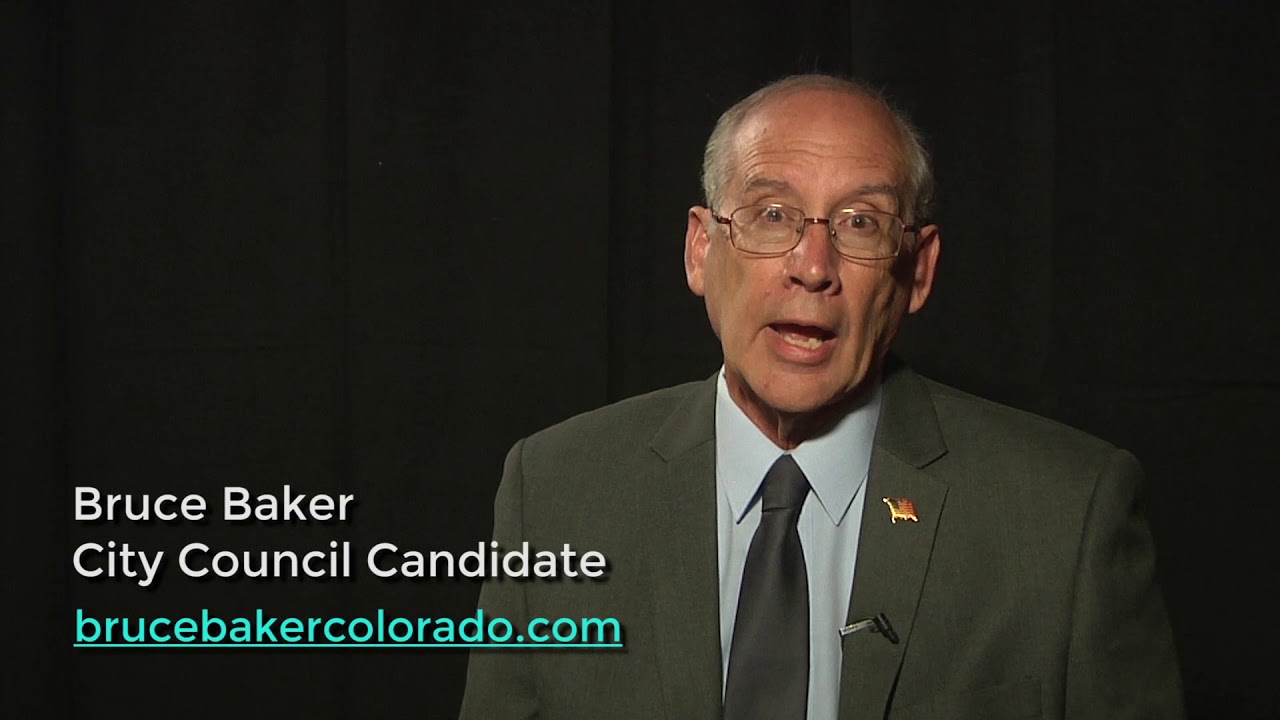 Bruce Baker - City Council candidate - YouTube