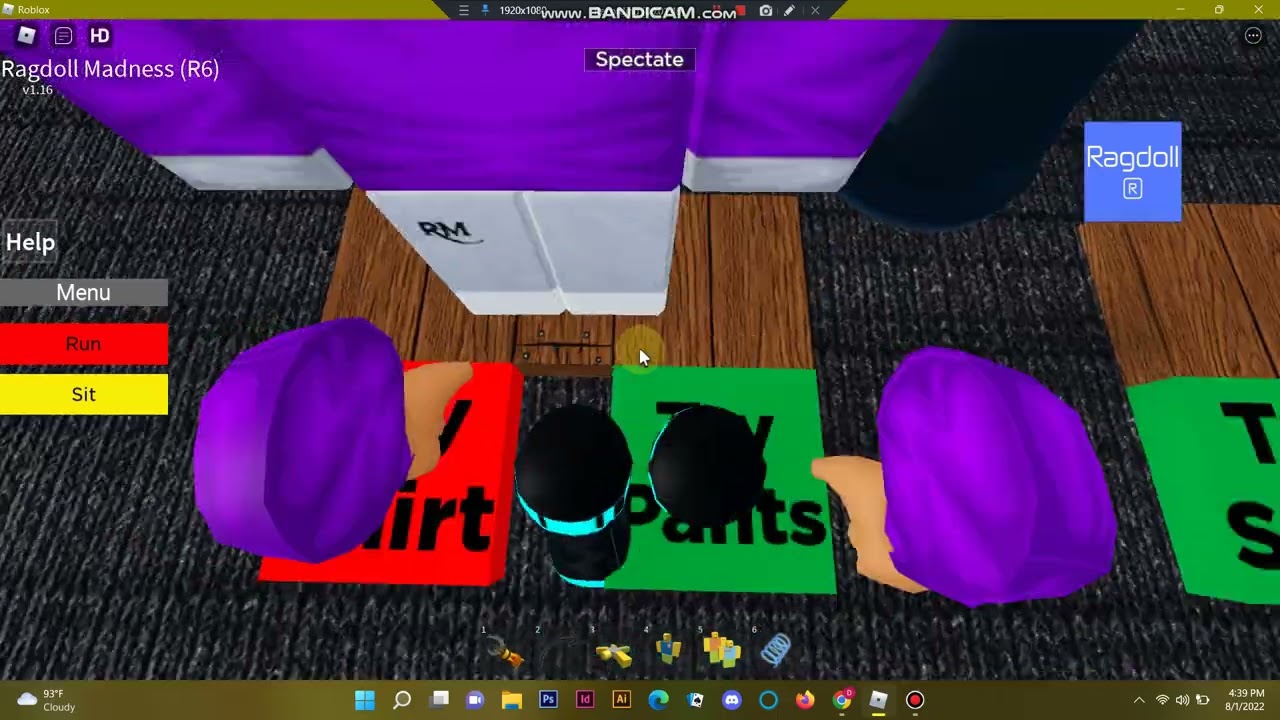 Roblox Gameplay Ragdoll Madness R6 - YouTube