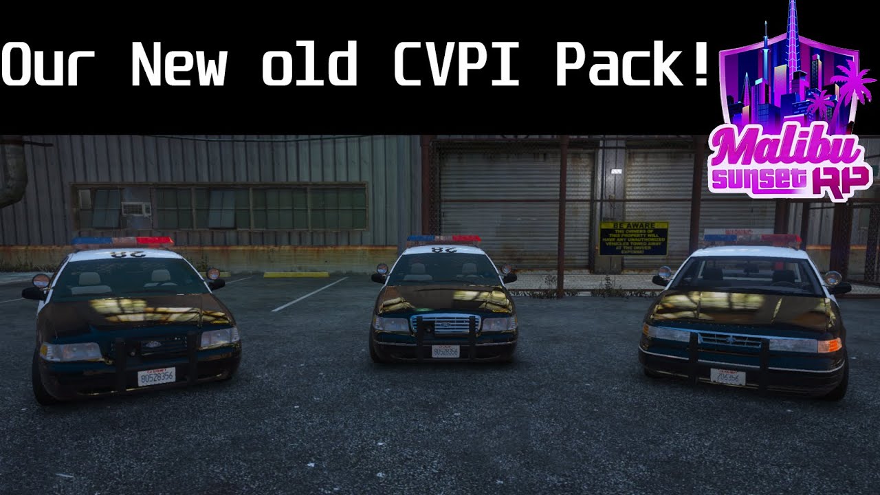 Our New Old CVPI Pack! LASD MSRP - YouTube