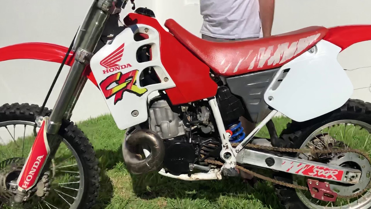 HONDA CR500 1991 - YouTube