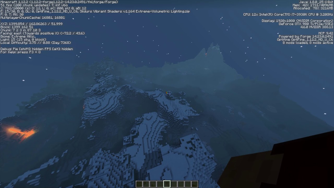 Chunk animater mod has settings? - YouTube