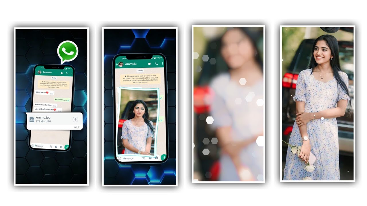 New Style Trending Chat Effect Video Editing in Alight Motion Instagram ...
