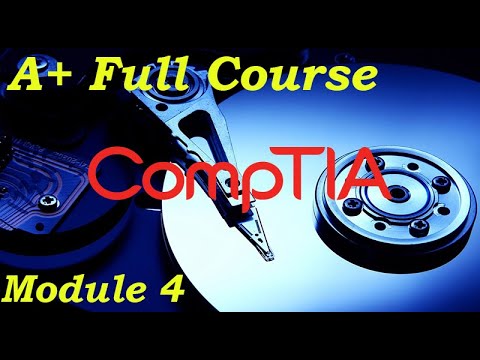 CompTIA A+ Full Course for Beginners - Module 4 - Storage Devices - YouTube