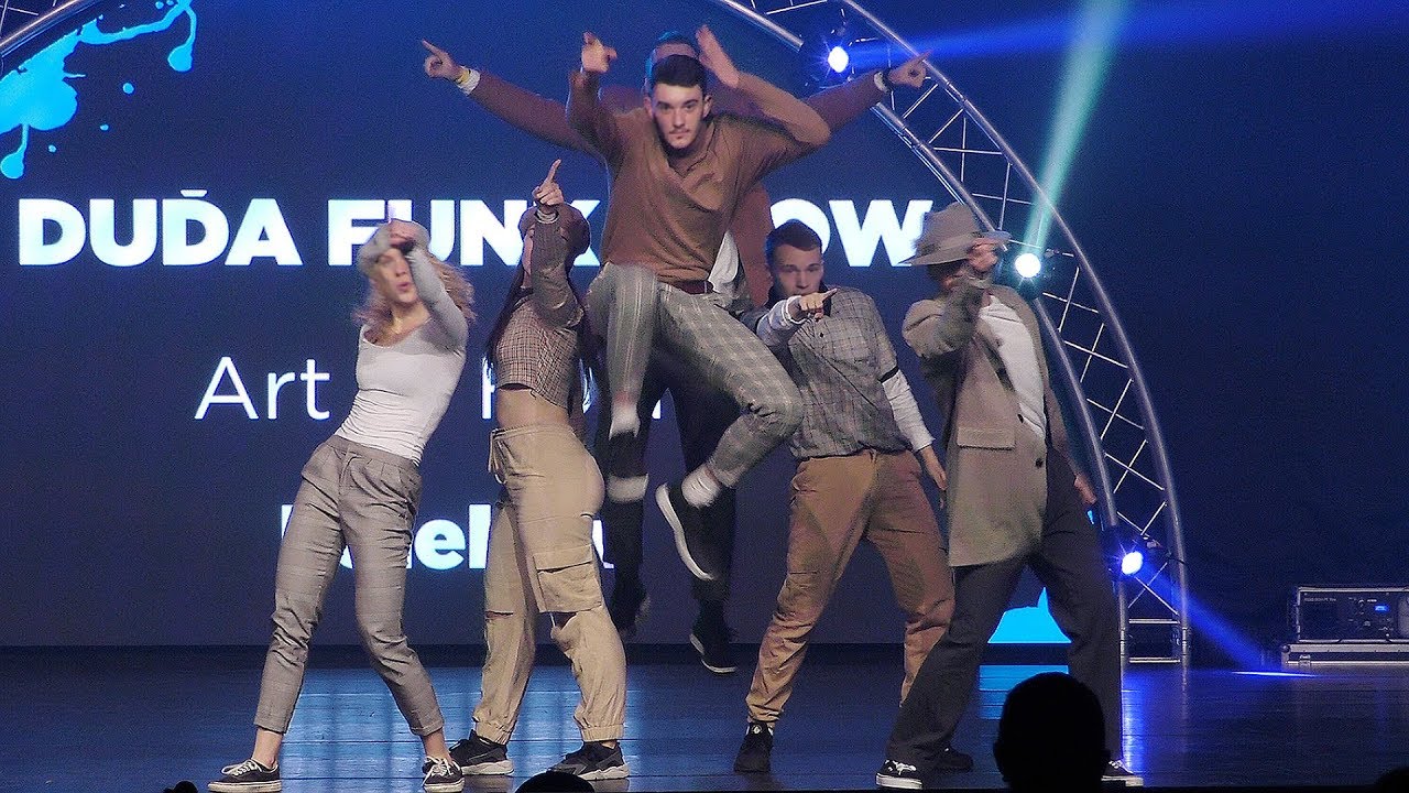 Art of Funk - street dance „Duďa funk show“ (4K) - YouTube