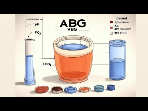 افضل محاضرة لشرح قراءة ABG and VBG acid-base balance #الدكتور_مصطفى ...