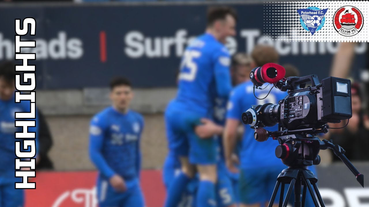Highlights | William Hill League 2 - Peterhead v Clyde 15.02.2025 - YouTube