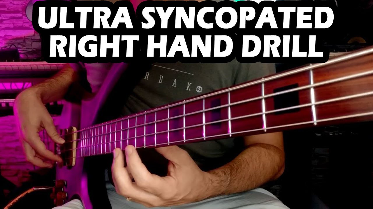 EXTREME SYNCOPATION FOR RIGHT HAND (Bass Lesson) - YouTube