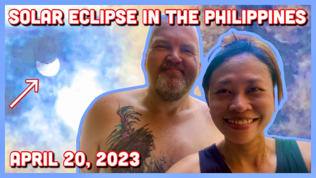 Partial Solar Eclipse In The Philippines April 20, 2023 Viewed From ...