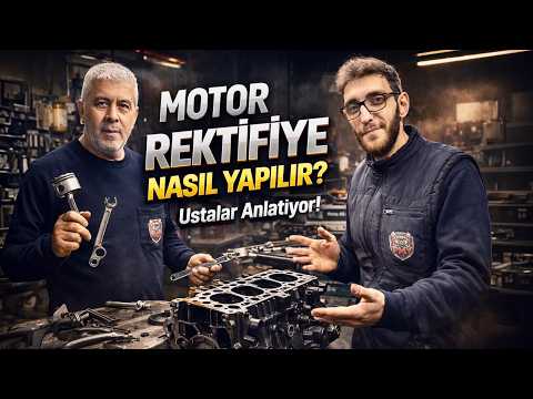 MOTOR REKTİFİYESİ NEDİR ? / NASIL YAPILIR ?