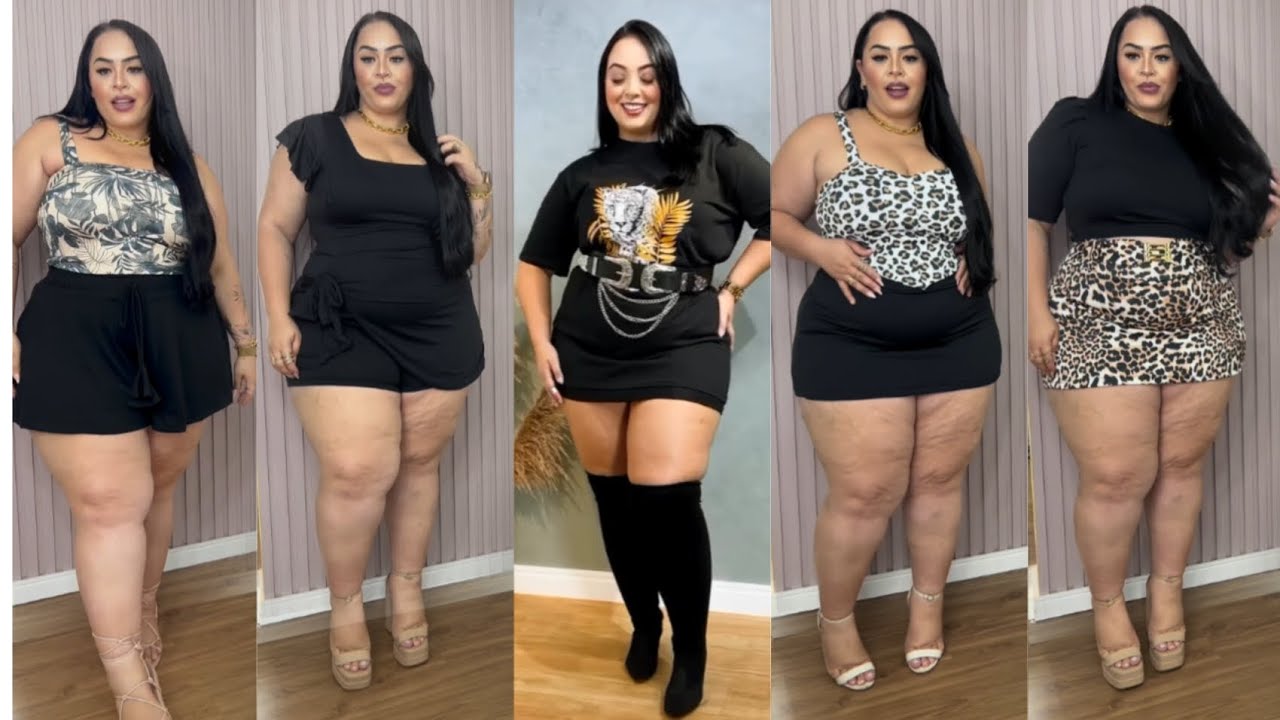 Plus size curvy model/fashion trends, Try on Haul - YouTube