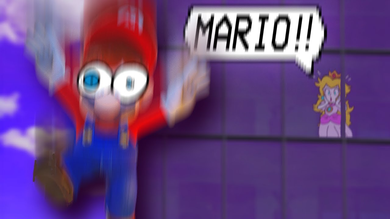 Mario falls off a skyscraper - YouTube