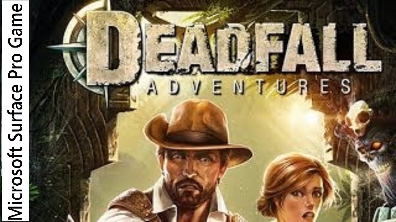 DEADFALL ADVENTURES Gameplay on Microsoft Surface Pro with xbox 360 ...