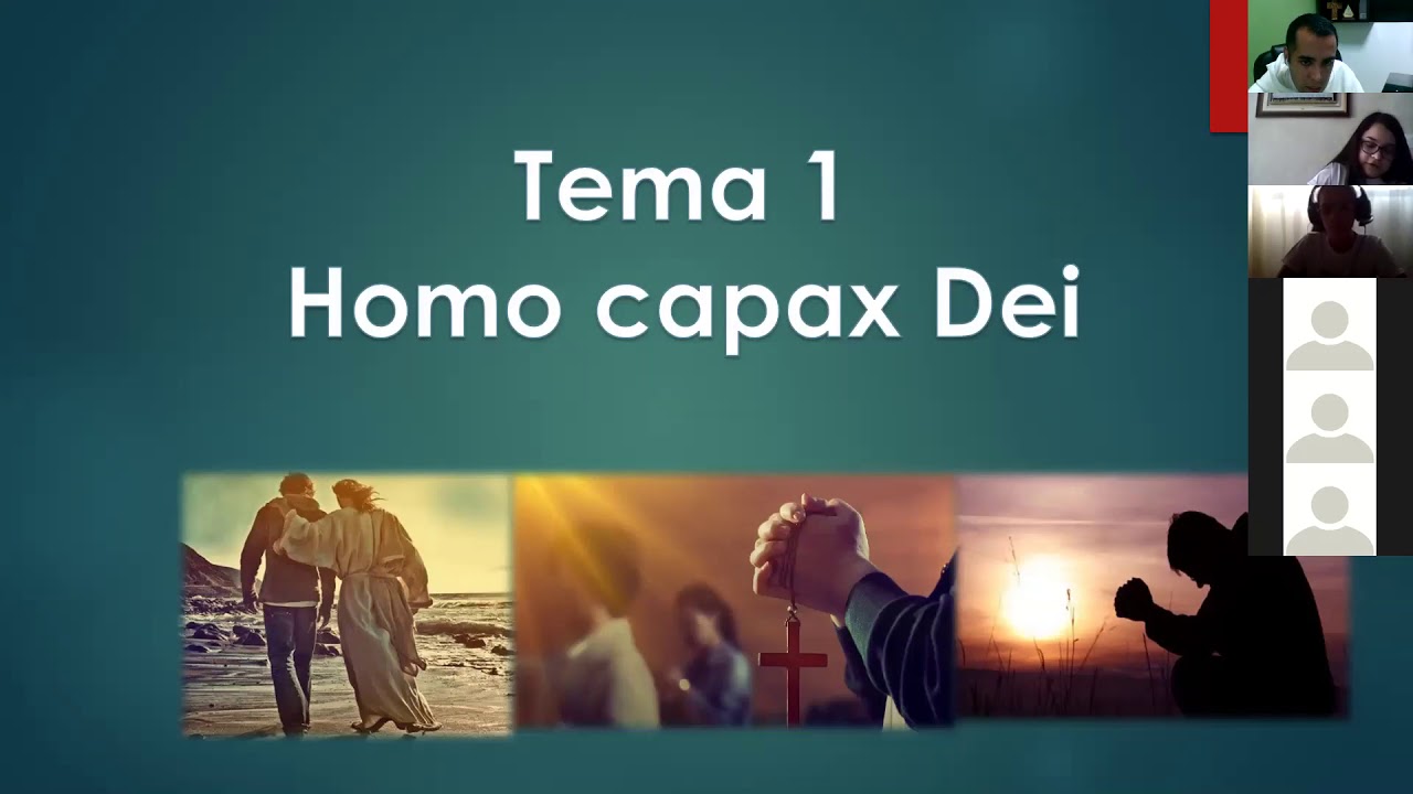 II parte. Tema 1: Homo capax Dei - YouTube