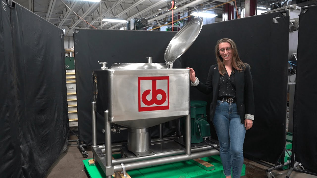 Cherry Burrell 75 Gallon Liquefier Demonstration - YouTube