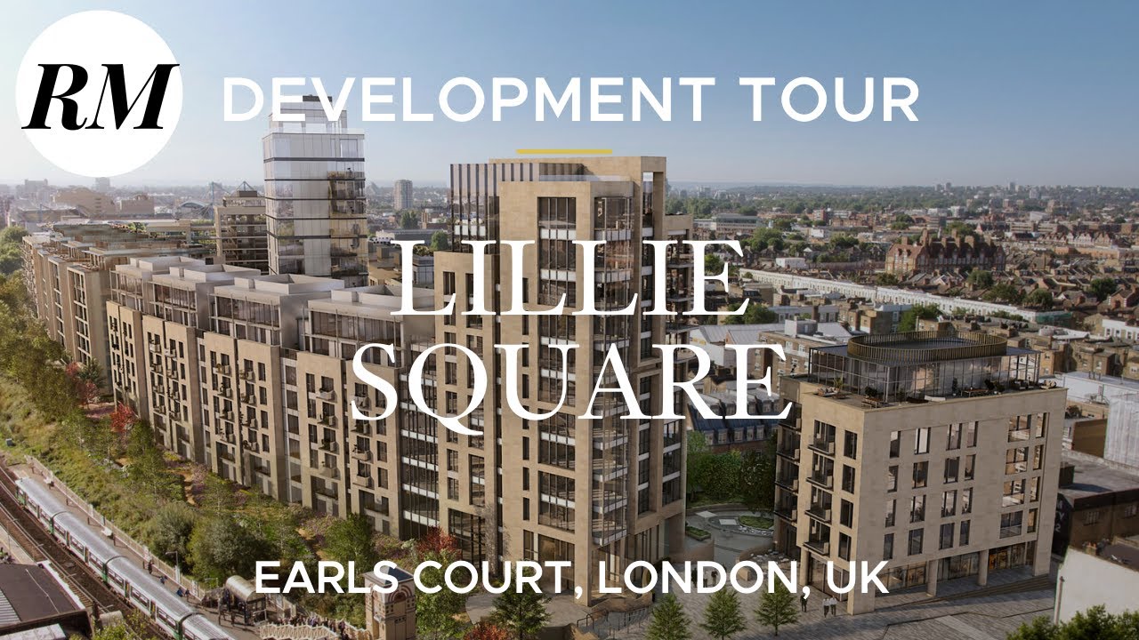 Inside London Development, Lillie Square in Earls Court, SW6, UK ...