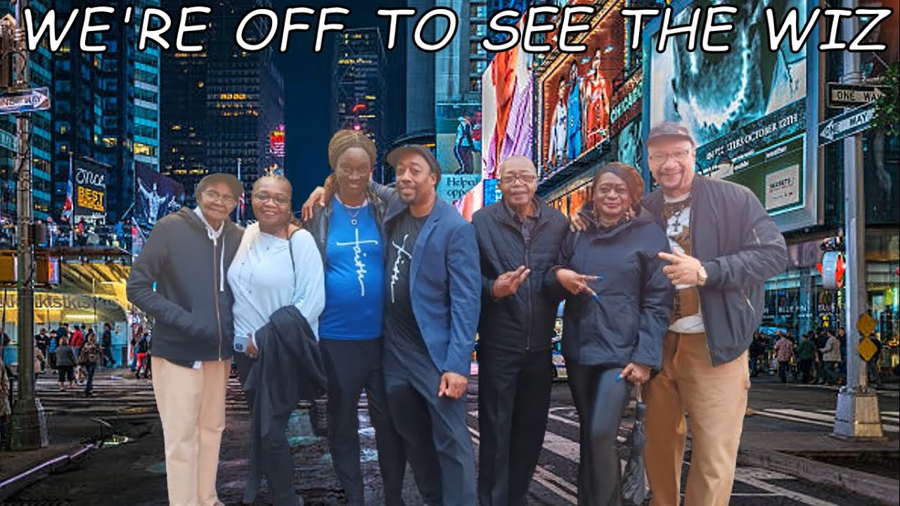 WE'RE OFF TO SEE THE WIZ - A FAMILY VLOG #thewiz #broadwaymusical # ...