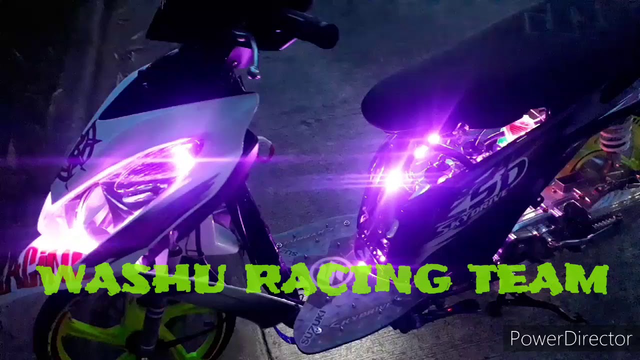 suzuki skydrive modified - YouTube