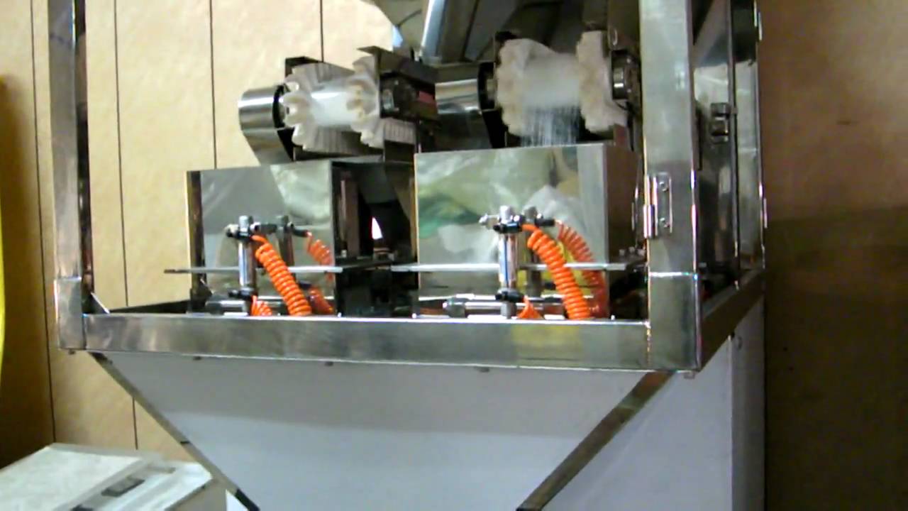 CM - G112 Semi-Automatic Granular Weighing filling machine 250g - YouTube