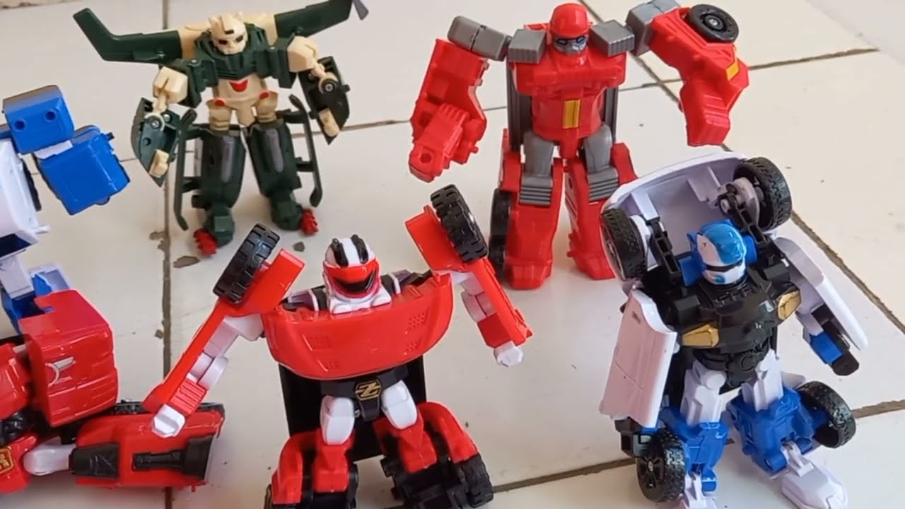 Mobil Robot, merakitm mainan robot mobil, transformers - YouTube