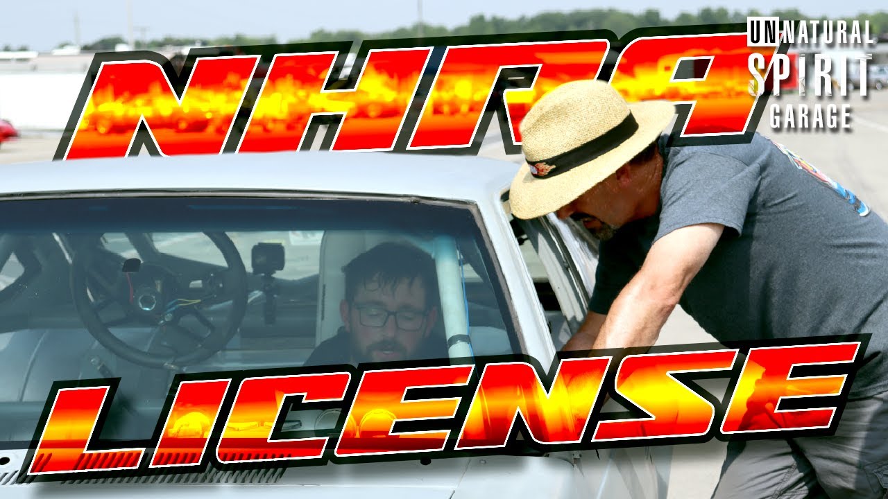 NHRA License Passes in the Twin Turbo LS AMC Spirit - YouTube