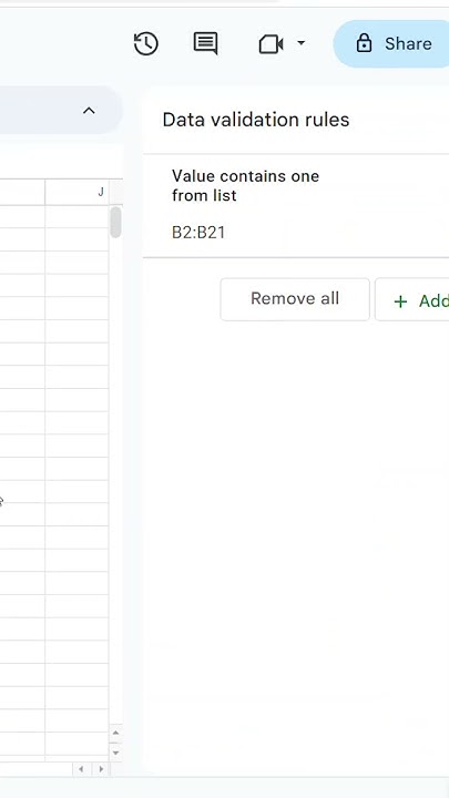 Adding Dropdowns in Google Sheets | Mastering Data Validation #googlesheets #Spreadsheets # ...
