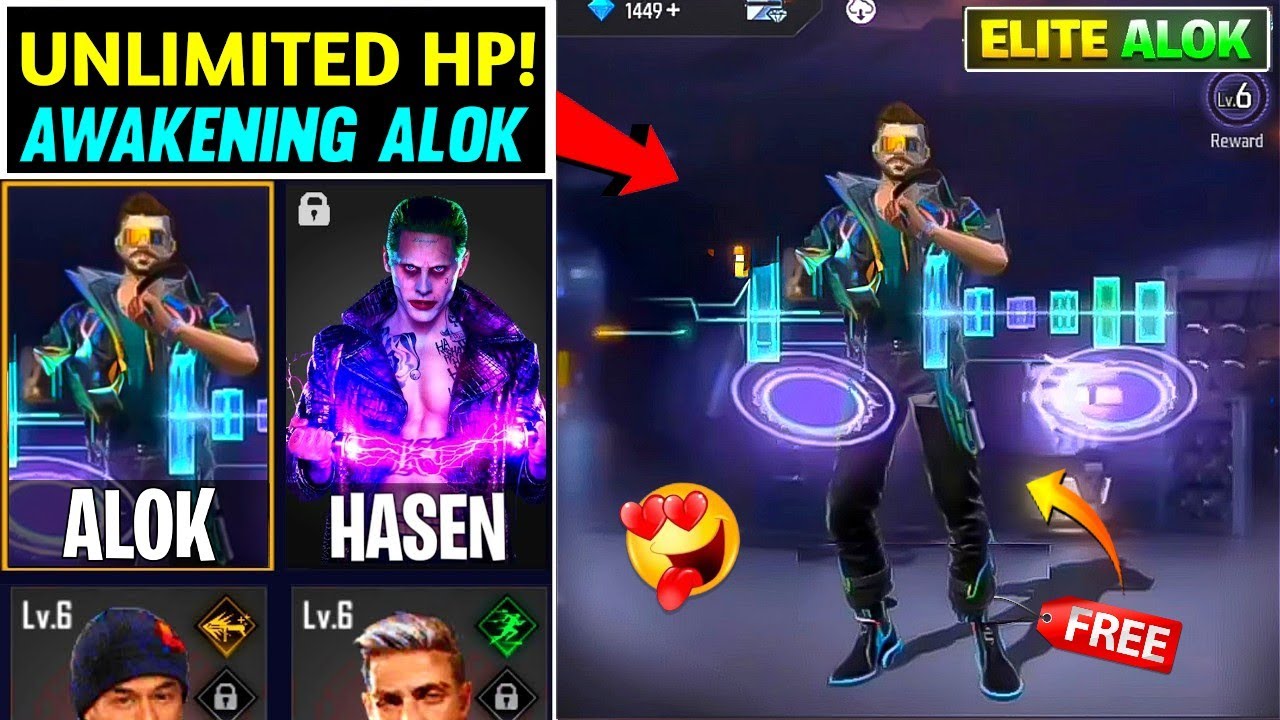 FREE ELITE ALOK ON OB40 UPDATE | OB40 UPDATE FREE FIRE | FREE FIRE NEW ...