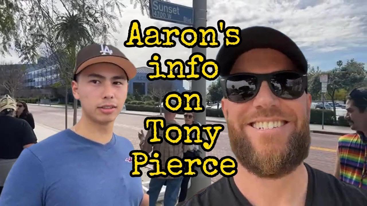 Aaron's Info on Tony Pierce - YouTube