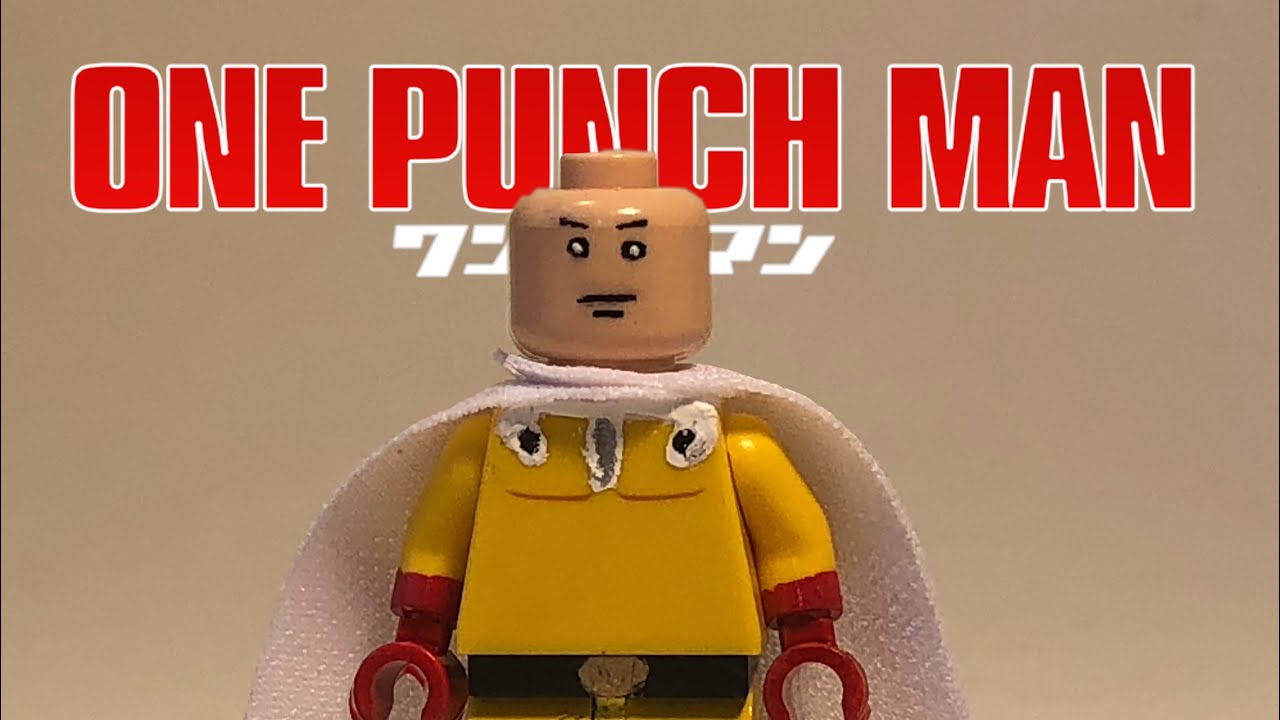 Custom Lego: Saitama (One Punch Man) - YouTube