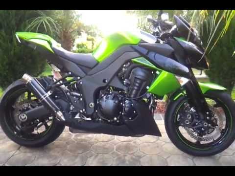 2011 kawasaki z1000 mods - YouTube