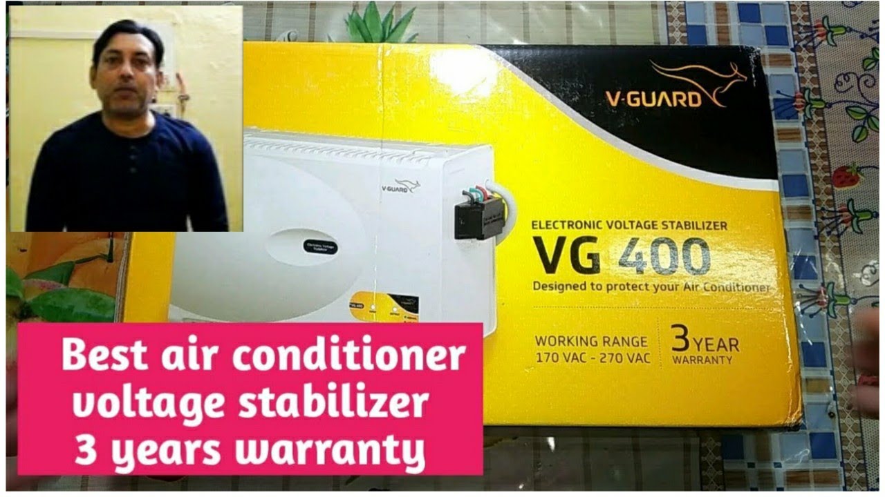 V Guard VG400 stabilizer for 1.5 ton ac|VG400 voltage stabilizer|Best ...