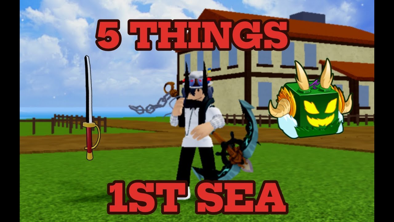 5 Things U Must get In First Sea - YouTube