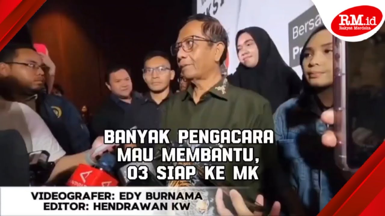 Banyak Pengacara Mau Bantu, 03 Siap Ke MK - YouTube