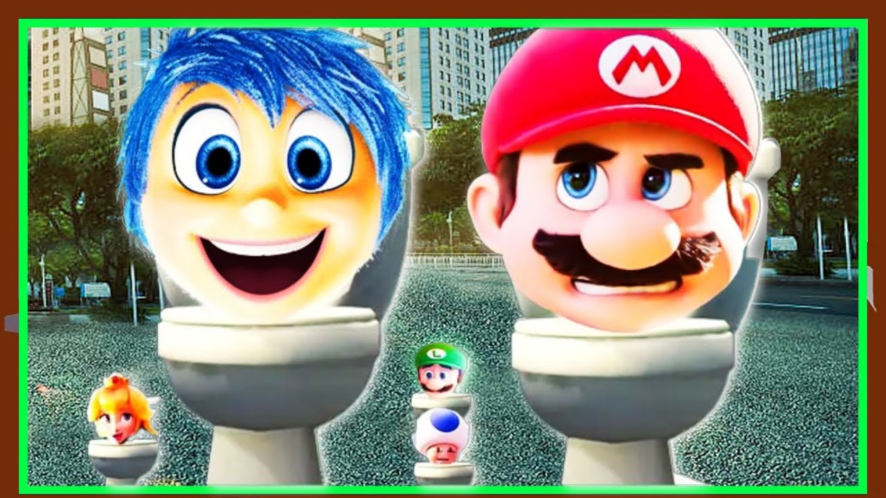 Super Mario x Inside Out 2 - Skibidi Toilet Song (COVER) - YouTube