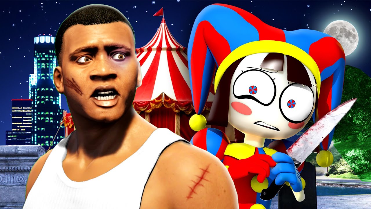 ICH habe POMNI gefunden in GTA 5!🤡 (The Amazing Digital Circus) - YouTube